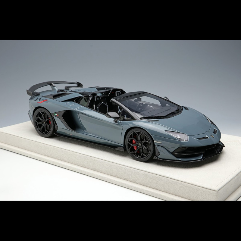 Lamborghini Aventador SVJ Roadster 2019 Telesto Grey 1/18 MakeUp EML029E