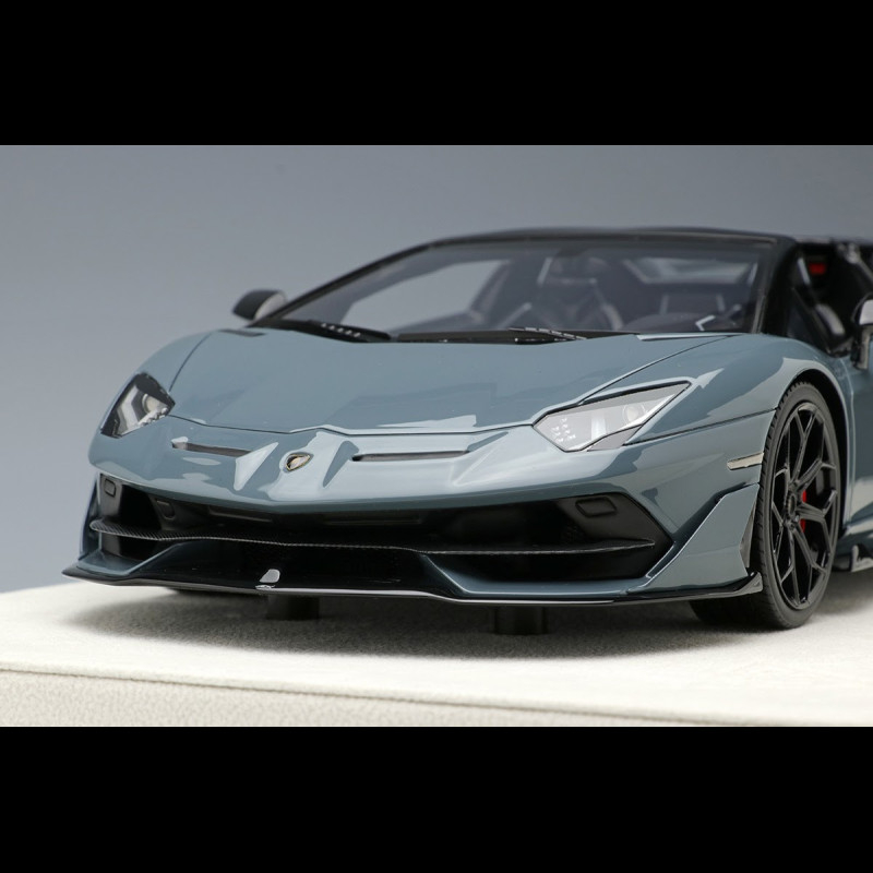 Lamborghini Aventador SVJ Roadster 2019 Telesto Grey 1/18 MakeUp EML029E
