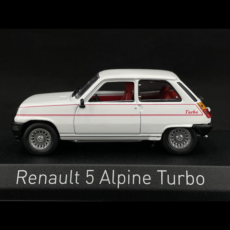 Renault 5 Alpine Turbo 1983 White 1/43 Norev 510535