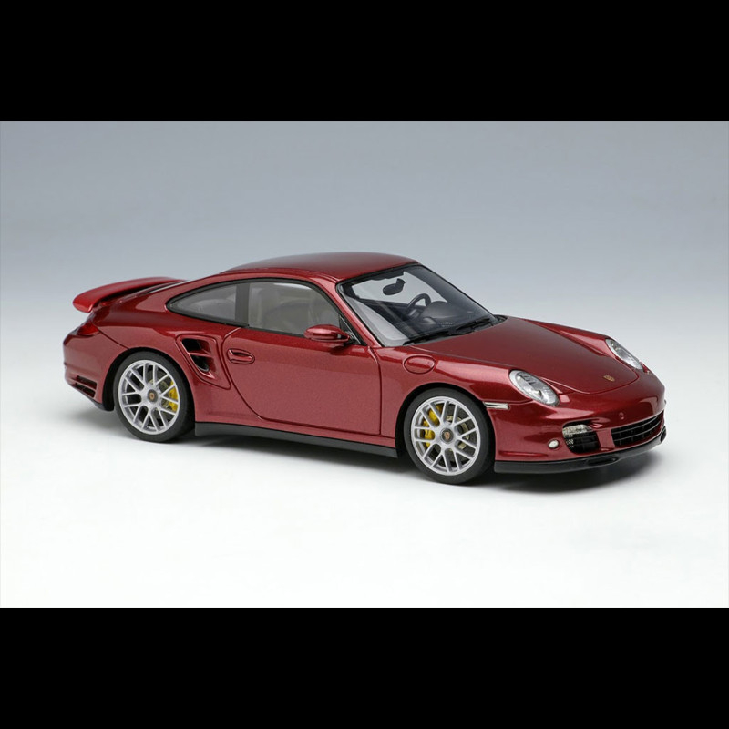 Porsche 911 Turbo S Type 997 2011 Ruby Red Metallic 1/43 Make Up Models ...