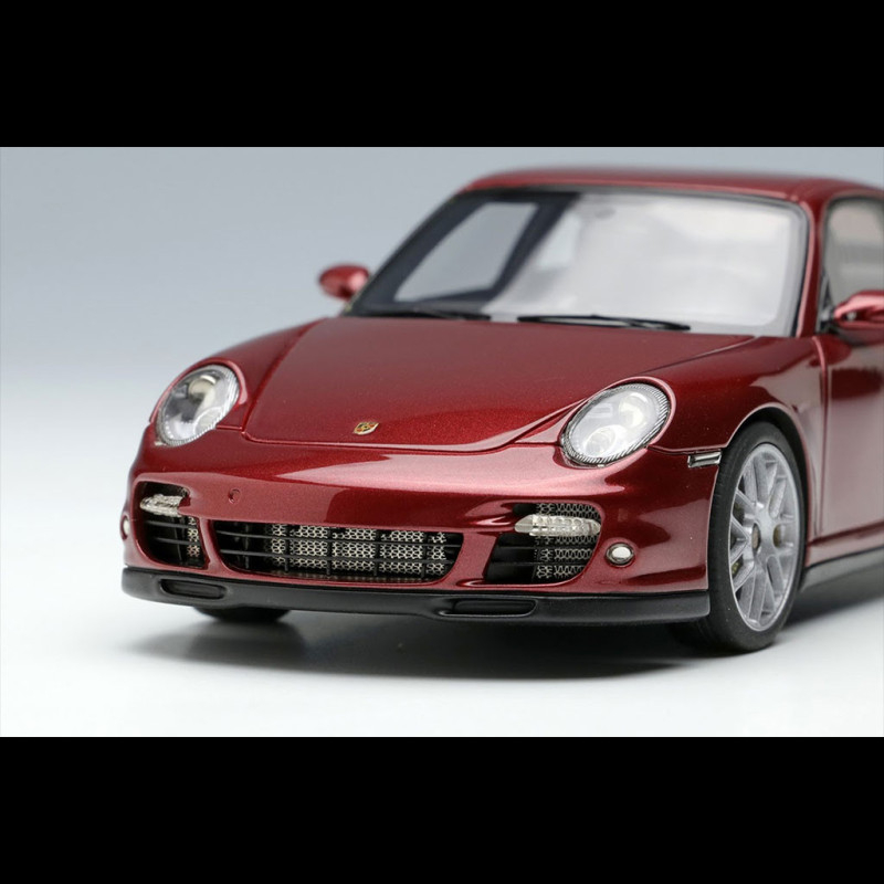 Porsche 911 Turbo S Type 997 2011 Ruby Red Metallic 1/43 Make Up Models ...