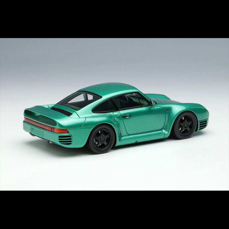 Porsche 959 1986 Emerald Green Metallic 1/43 Make Up Models EM305F