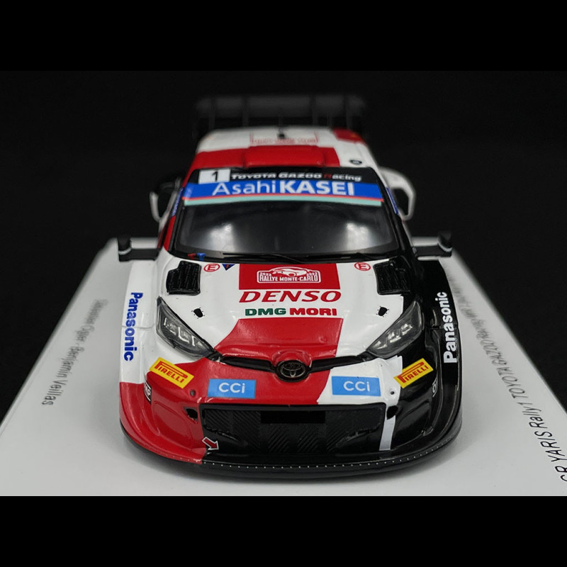 Toyota Yaris Rally1 n° 1 2ème Rallye Monte Carlo 2022 1/43 Spark S6690