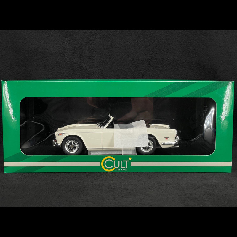 Triumph TR5 Spider 1967 Blanc 1/18 Cult Scale CML069-4