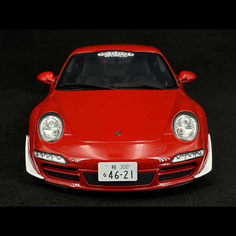 Porsche 911 Type 997 RWB 2021 Aka Phila Red 1/18 GT Spirit GT874