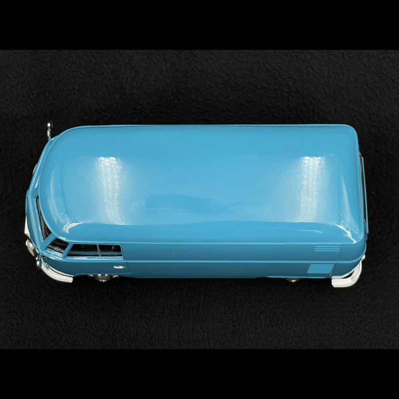 Volkswagen Transporter Bulli T1 1950 Blau 1/24 MotorMax 79342