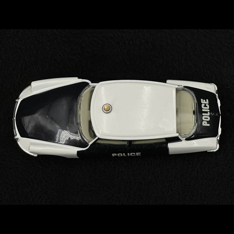 Citroën DS 19 Police 1959 White / Black 1/43 Norev Dinky Toys NT501