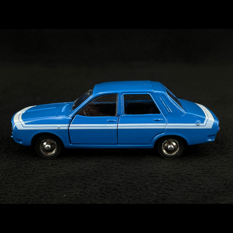 Renault 12 Gordini 1972 Blue / White 1/43 Norev Dinky Toys 1424G