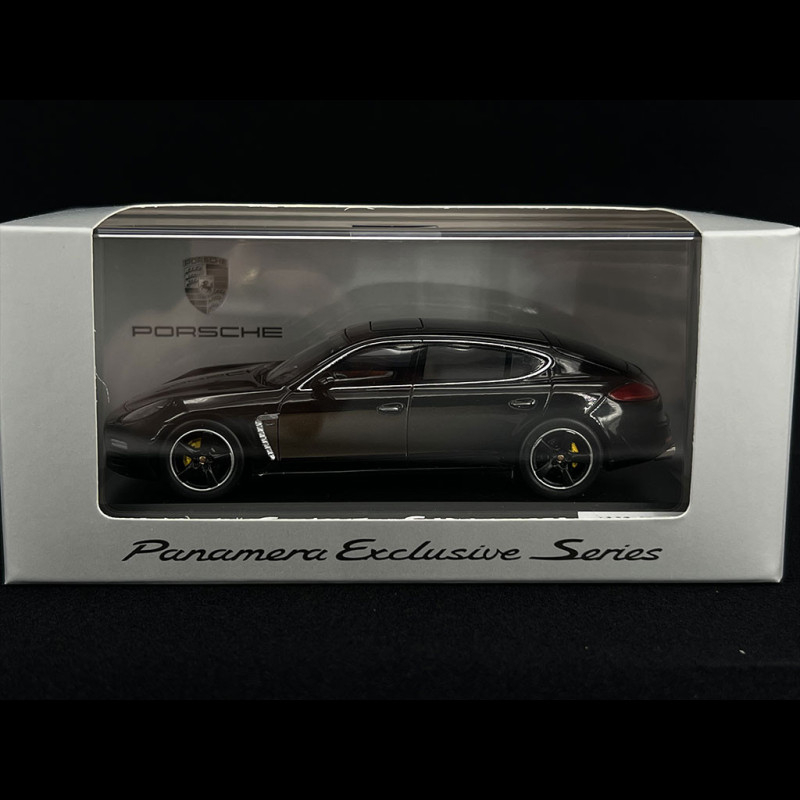 Porsche Panamera Exclusive black / brown 1/43 Spark WAP0207010F