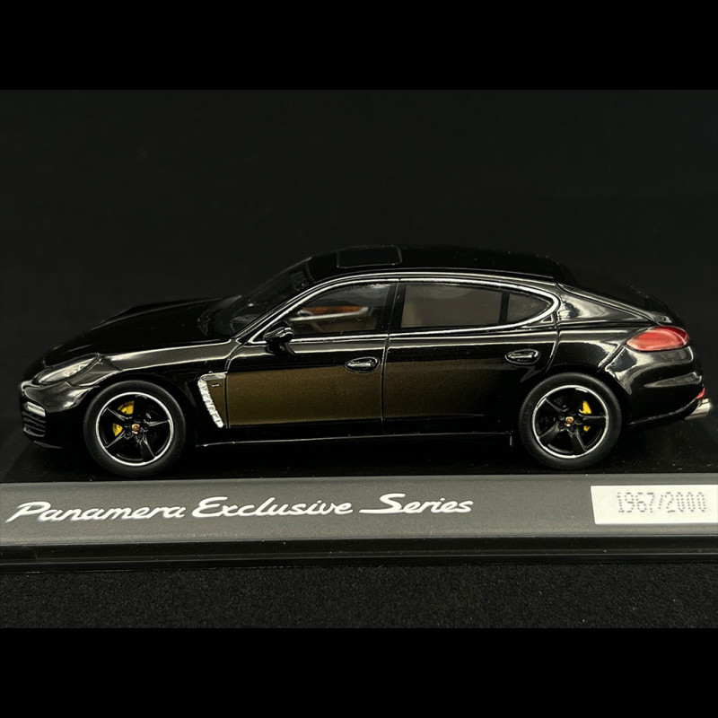 Porsche Panamera Exclusive black / brown 1/43 Spark WAP0207010F