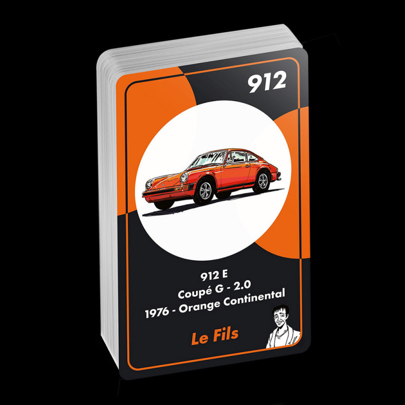 Porsche Classic cards game 7 families Alice Courtois Héritage d'une Passion