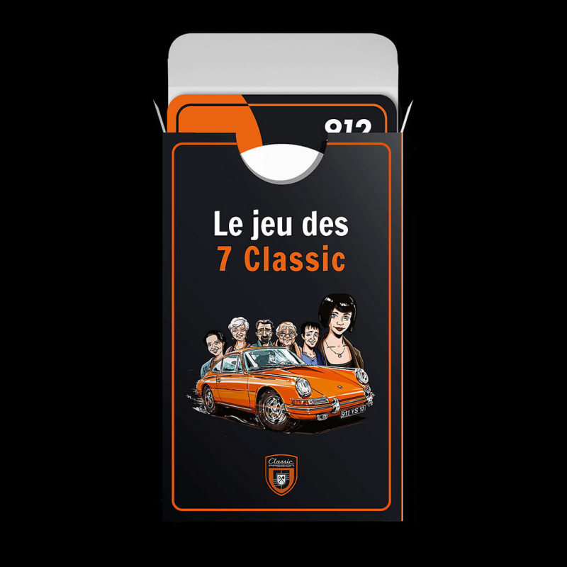 Porsche Classic cards game 7 families Alice Courtois Héritage d'une Passion