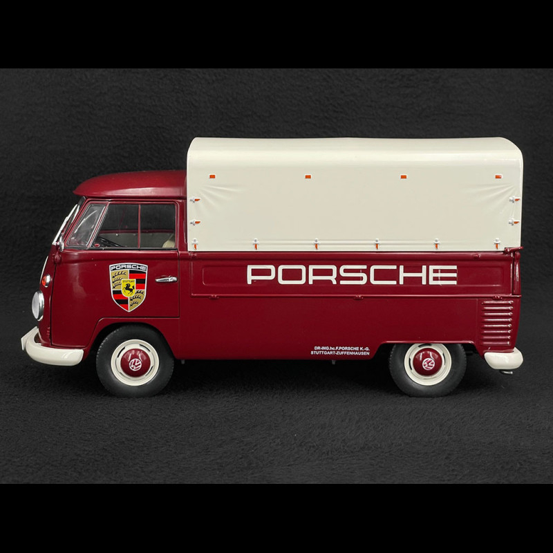 Volkswagen Combi T1 Pick-Up Porsche Service 1950 Rouge 1/18 Solido S1806707