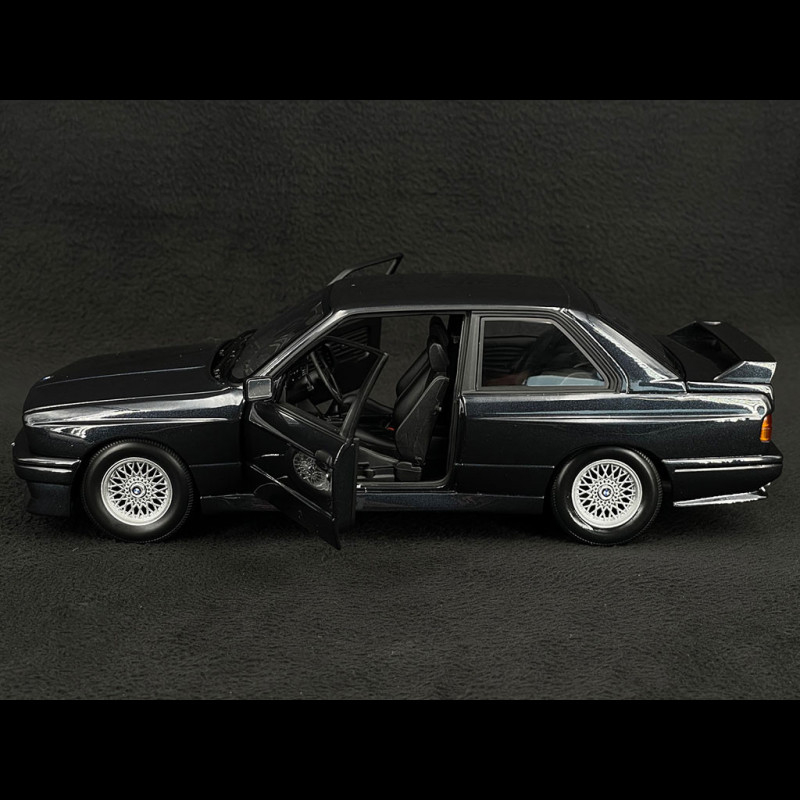 BMW M3 E30 Street Evo 1989 Bleu Foncé Métallique 1/18 Minichamps 180020308