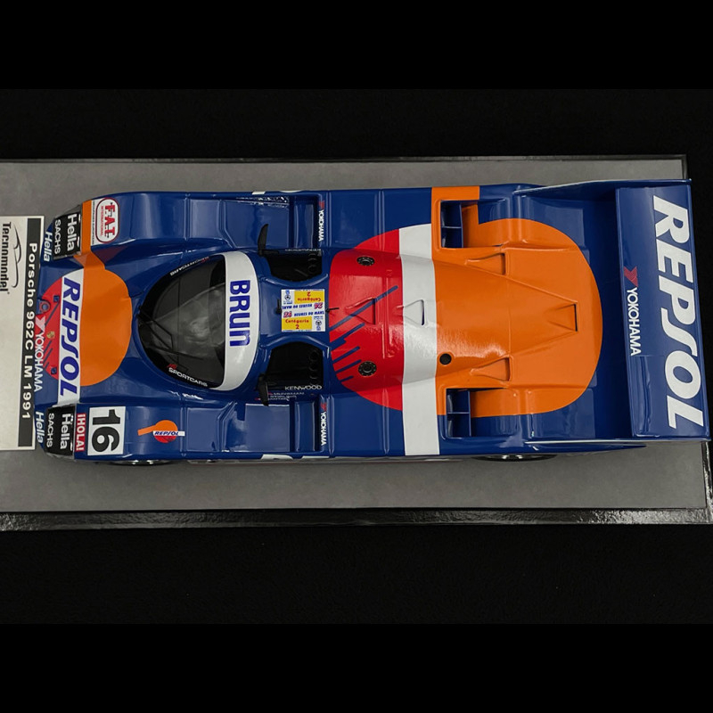Porsche 962 C n° 16 24h Le Mans 1991 1/18 Tecnomodel TM18-271A