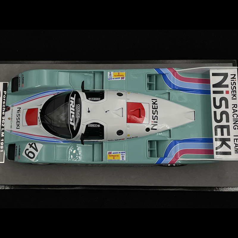 Porsche 962 C n° 49 24h Le Mans 1991 1/18 Tecnomodel TM18-271C