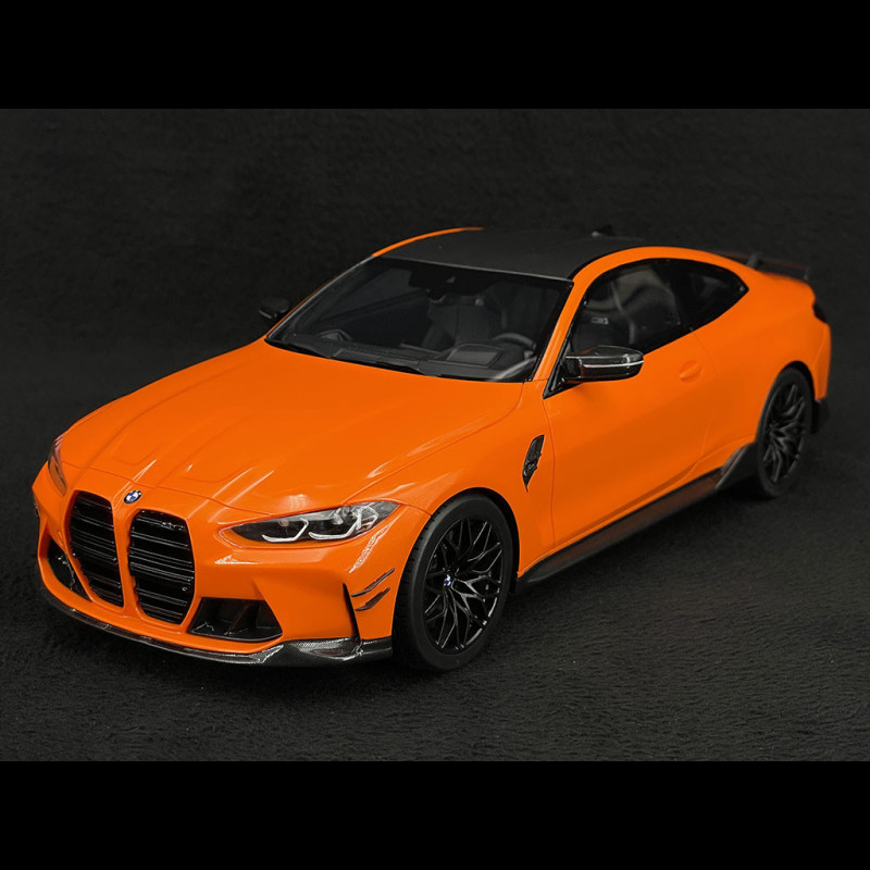 BMW M4 Performance 2021 Feuerorange 1/18 Top Speed TS0393