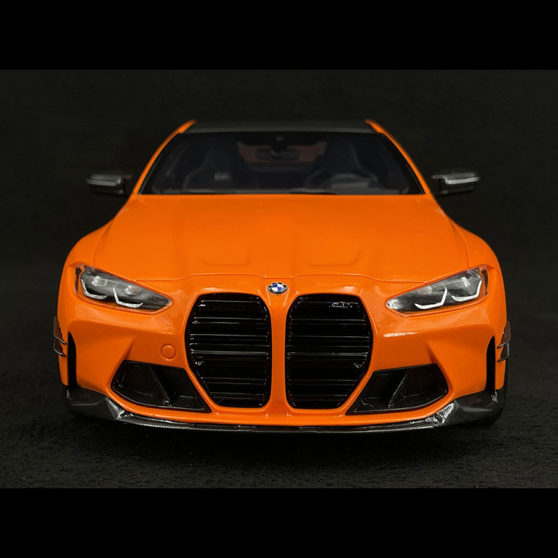 BMW M4 Performance 2021 Feuerorange 1/18 Top Speed TS0393