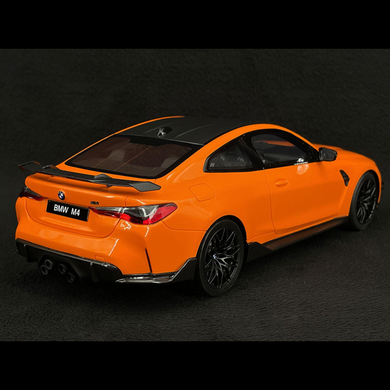 BMW M4 Performance 2021 Feuerorange 1/18 Top Speed TS0393