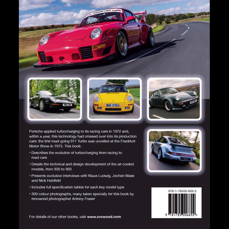 Porsche Book Air-cooled turbos 1974-1996 - Johnny Tipler