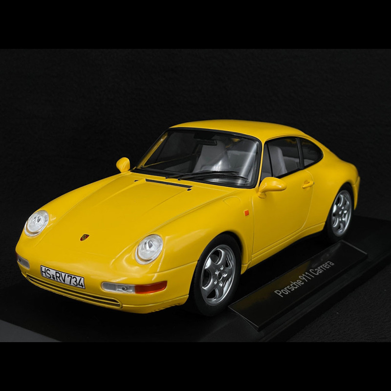 Porsche 911 Carrera Coupé Type 993 1994 Speed Yellow 1/18 Norev 187596