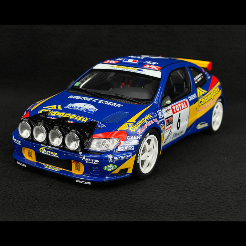 Sébastien Loeb Renault Mégane Maxi n° 6 Rallye Mont Blanc 2000 1/18 ...