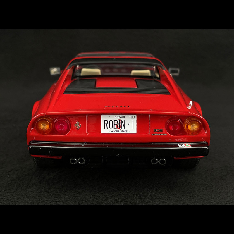 Ferrari 308 GTS Quattrovalvole 1982 Magnum Red 1/18 GT Spirit GT368