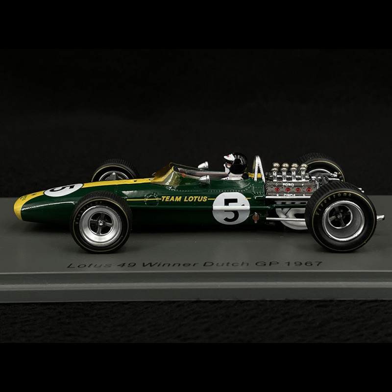 Jim Clark Lotus 49 n° 5 Winner Dutch GP 1967 F1 1/43 Spark S4826