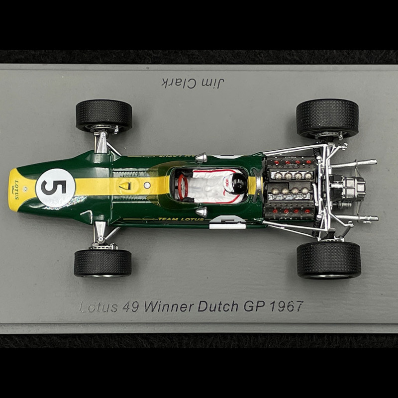 Jim Clark Lotus 49 n° 5 Winner Dutch GP 1967 F1 1/43 Spark S4826