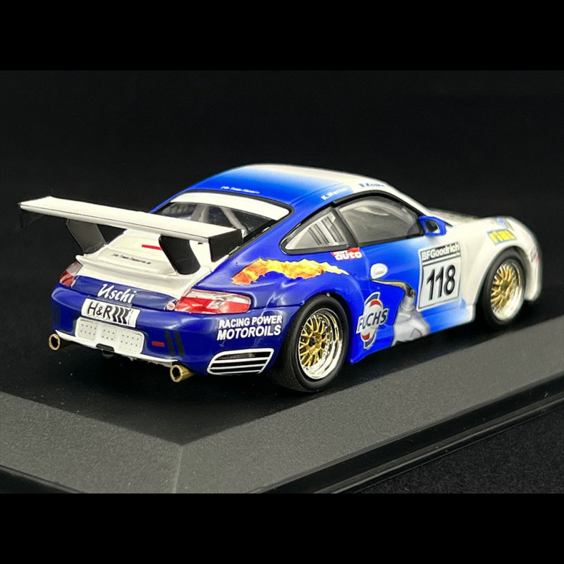 Porsche 911 GT3 RS Type 997 n° 118 VLN 2007 1/43 Minichamps 400076418