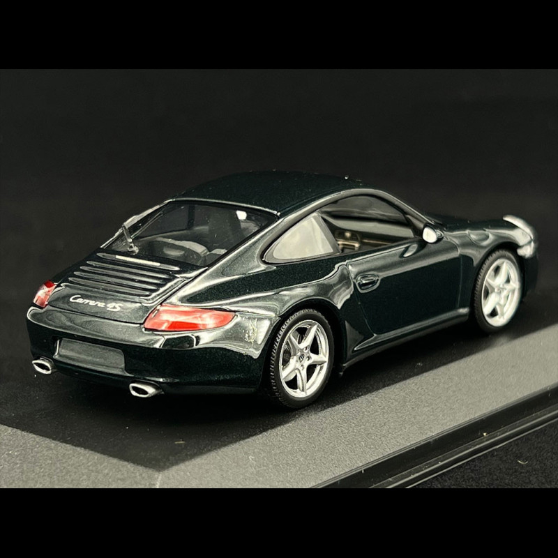 Porsche 911 Carrera 4S Type 997 2005 Lago Green 1/43 Minichamps 400065321