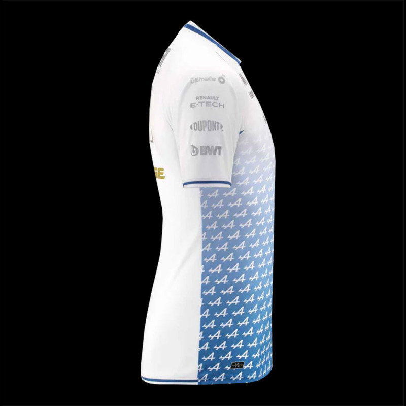 Alpine T-shirt F1 Esteban Ocon Team Kappa White 351G7ZW - men