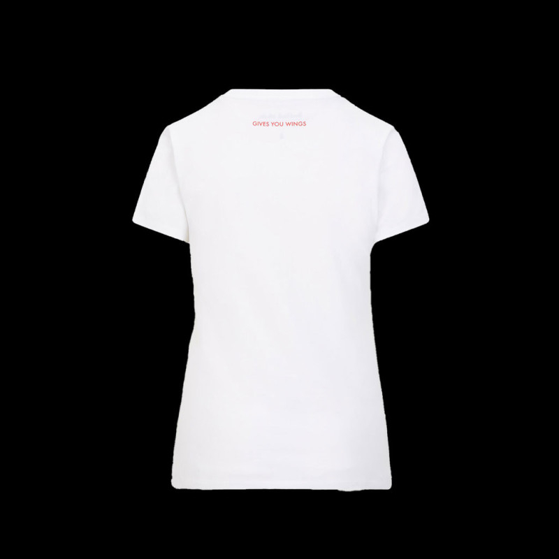 Red Bull Racing T-Shirt Verstappen Logo White 701202319-002 - women