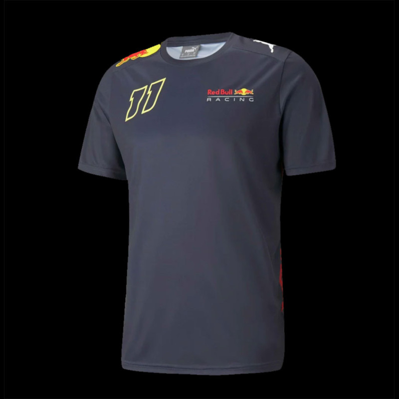 Red Bull Racing T-shirt F1 Pérez Team n°11 Puma Navy Blue 701220926-001 ...