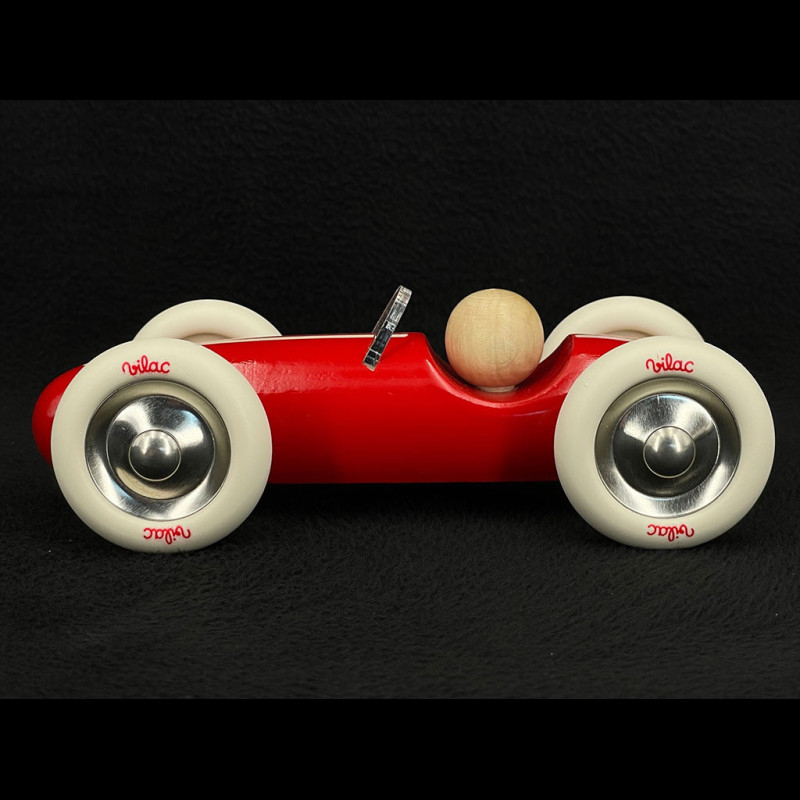 Vintage Holz Rennauto Grand Prix Rot 2341R