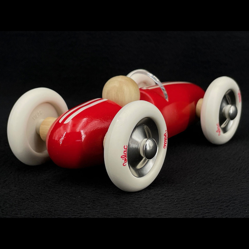Vintage Holz Rennauto Grand Prix Rot 2341R