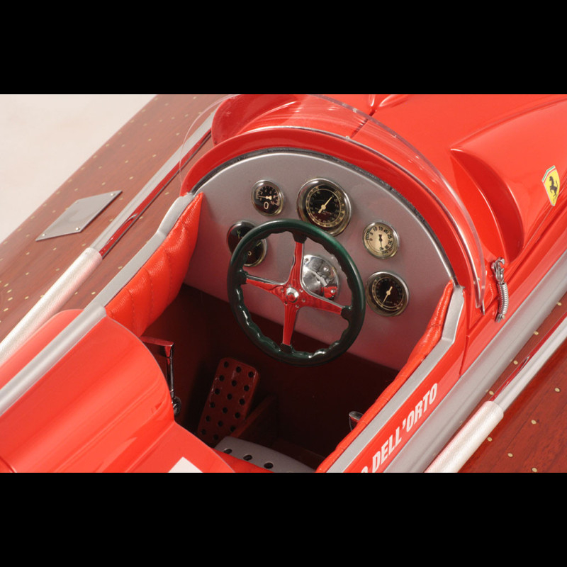 Ferrari Arno XI Race Boat Model 87cm Red 1/7 Handbuilt