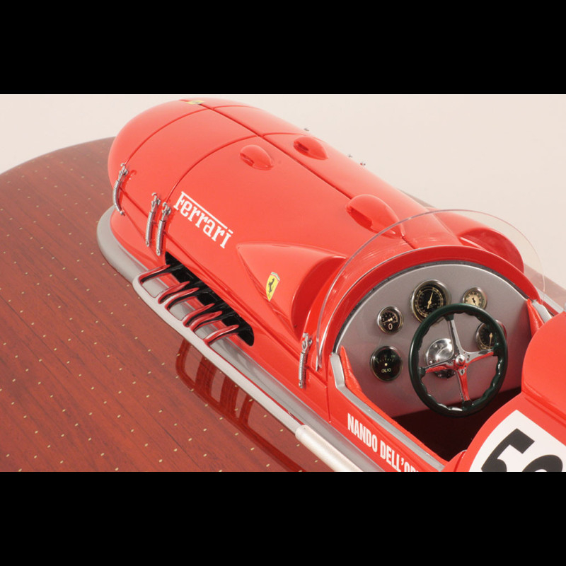 Ferrari Arno XI Race Boat Model 87cm Red 1/7 Handbuilt