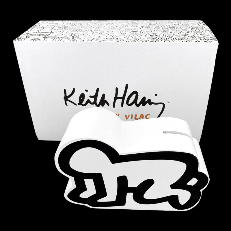 Sparbüchse Keith Haring Radiant Baby Holz Vilac 9219