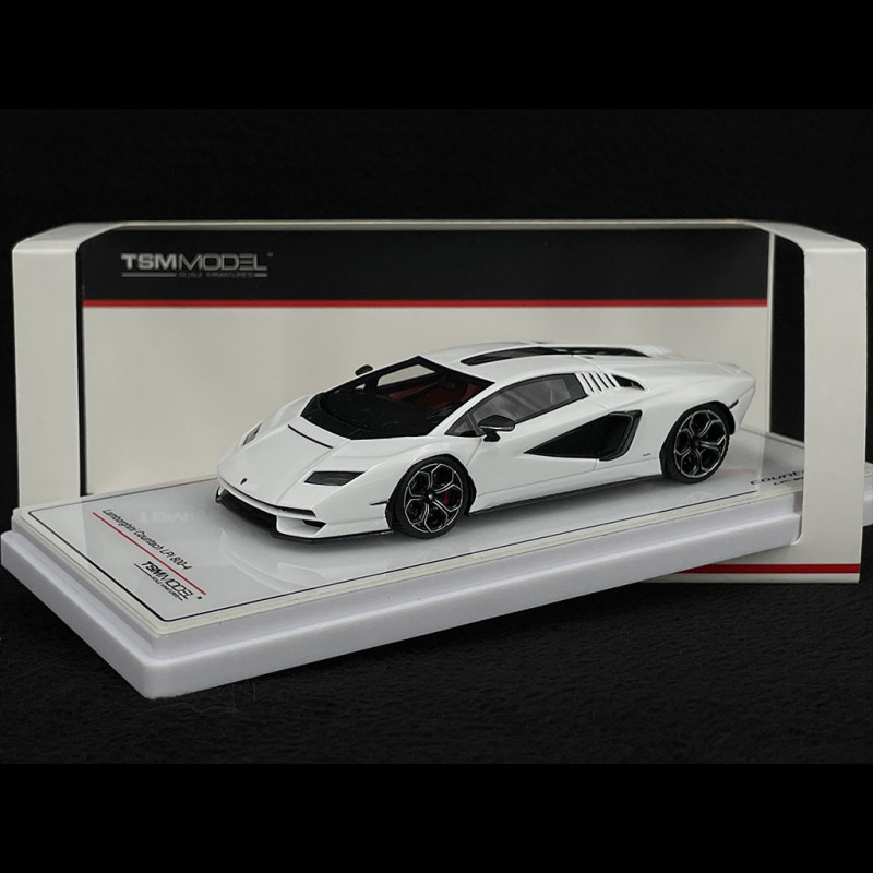 Lamborghini Countach LP 800-4 2021 Blanc Sidéral 1/43 TSM Models TSM430660