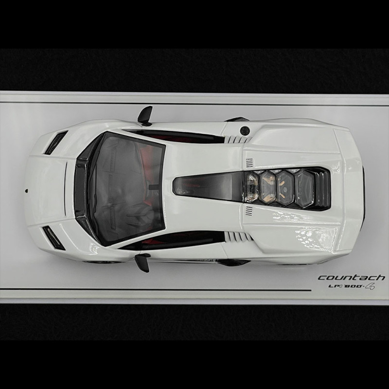 Lamborghini Countach LP 800-4 2021 Sidereal White 1/43 TSM Models TSM430660