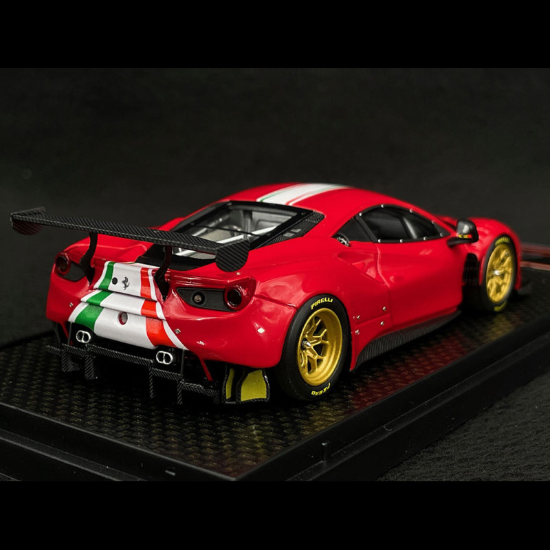 Ferrari 488 GT Modificata 2020 Red Rosso Corsa 1/43 BBR Models BBRC255B