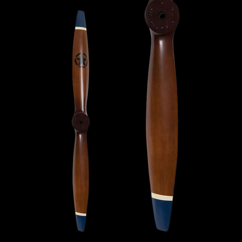 Grande Hélice Vintage en Bois World War I US Army 186cm AP185