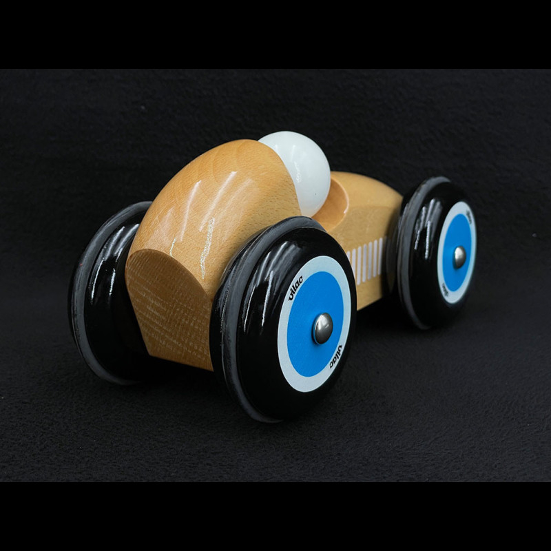 Vintage Wooden Car Cabriolet Natural Wood 2301S