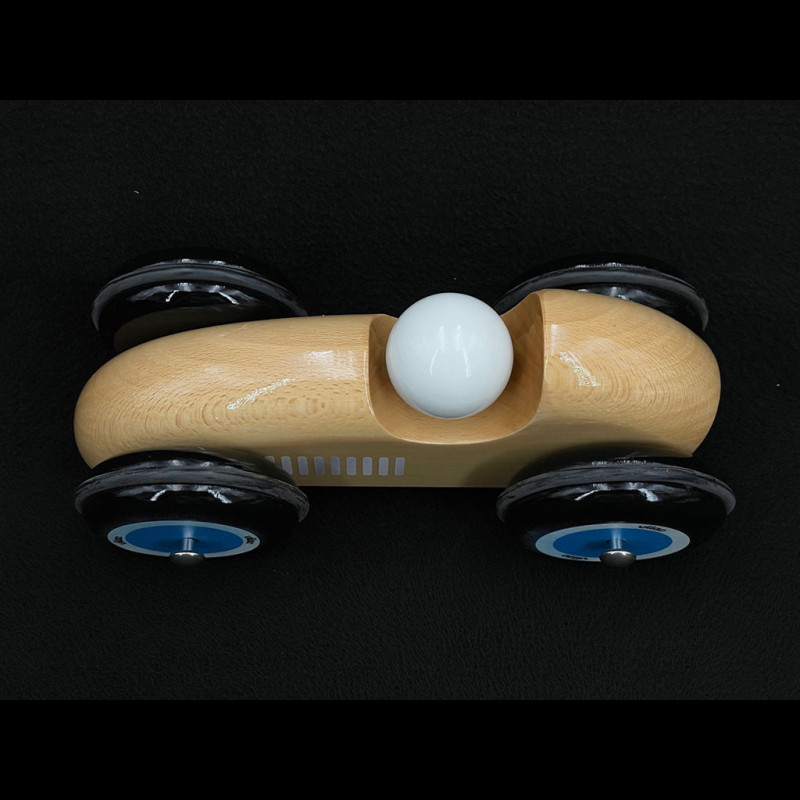 Vintage Wooden Car Cabriolet Natural Wood 2301S