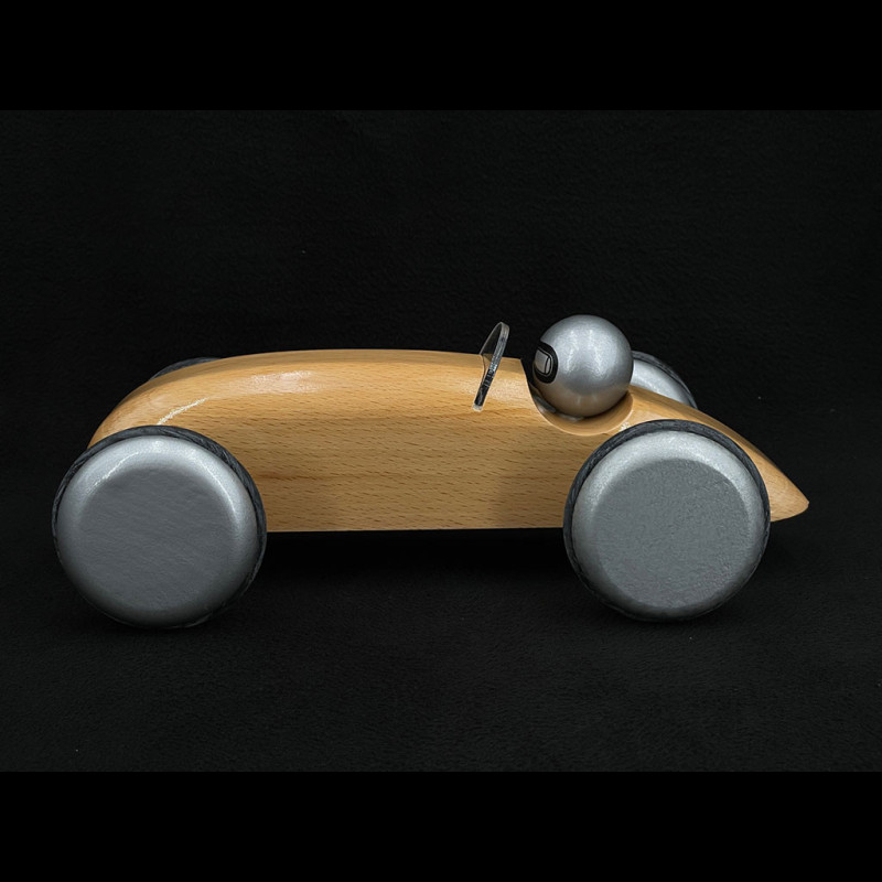 Vintage Holz Rennauto Speedster Naturholz 2289S