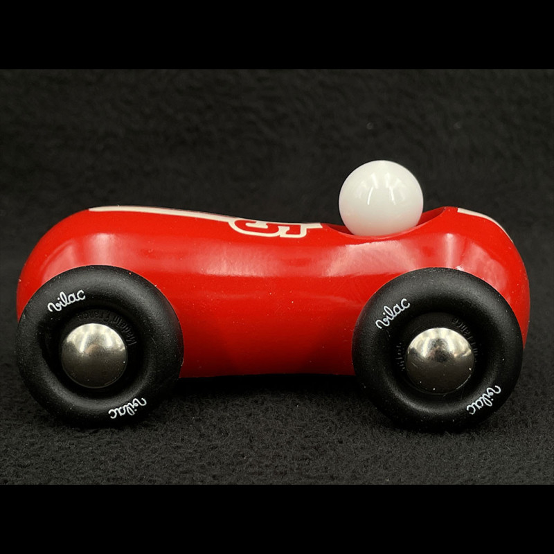 Vintage Holz Rennauto Streamline Rot 2284R