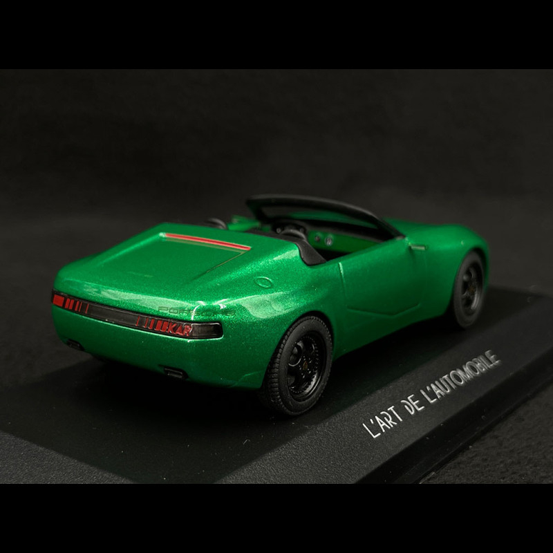 Porsche 968 Arthur Kar L'art de l'Automobile 2021 Green 1/43 Minichamps ...