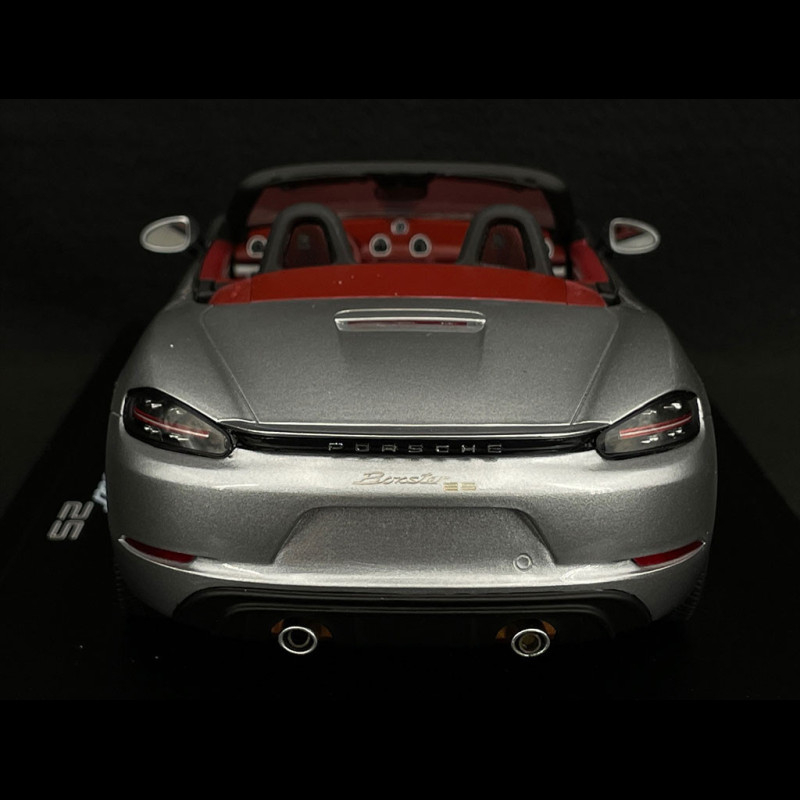 Porsche 718 Boxster Type 982 25 Years Edition GT Silver 1/18 Spark ...