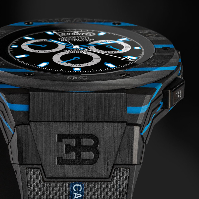 Bugatti Smartwatch Carbone Limited Edition Viita connected Watch Black ...